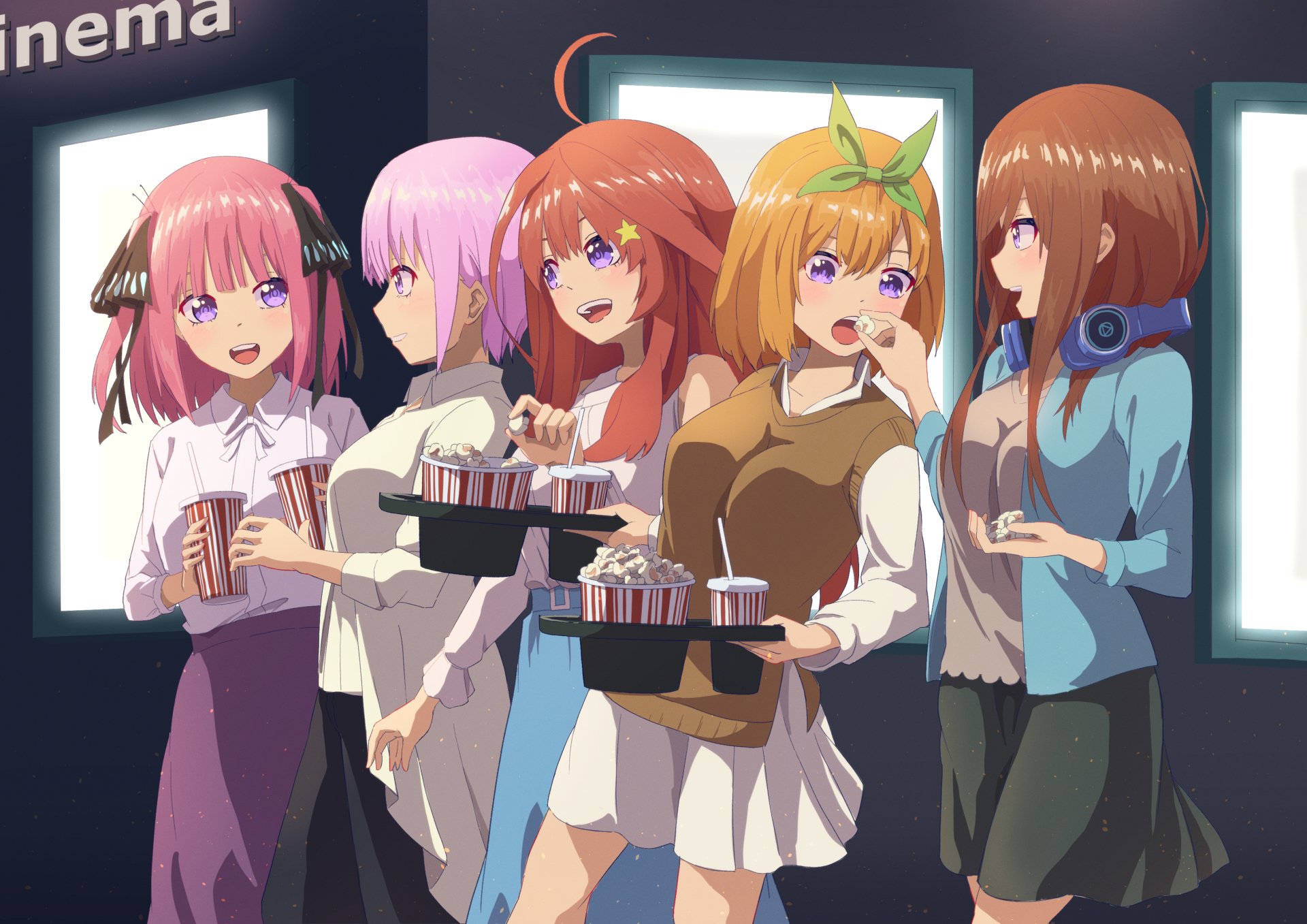 Download Itsuki Nakano Ichika Nakano Nino Nakano Miku Nakano Yotsuba ...