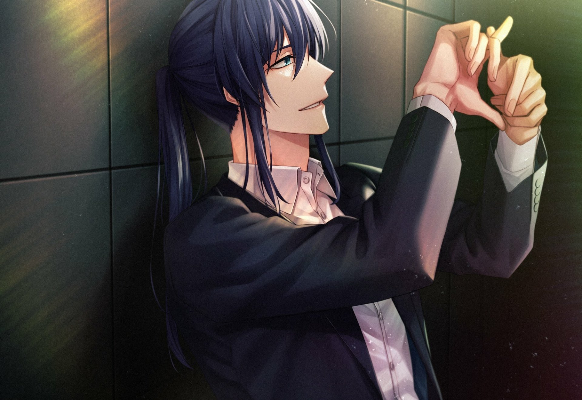 Download Banri Ogami Anime IDOLiSH7 HD Wallpaper by IRYOYA