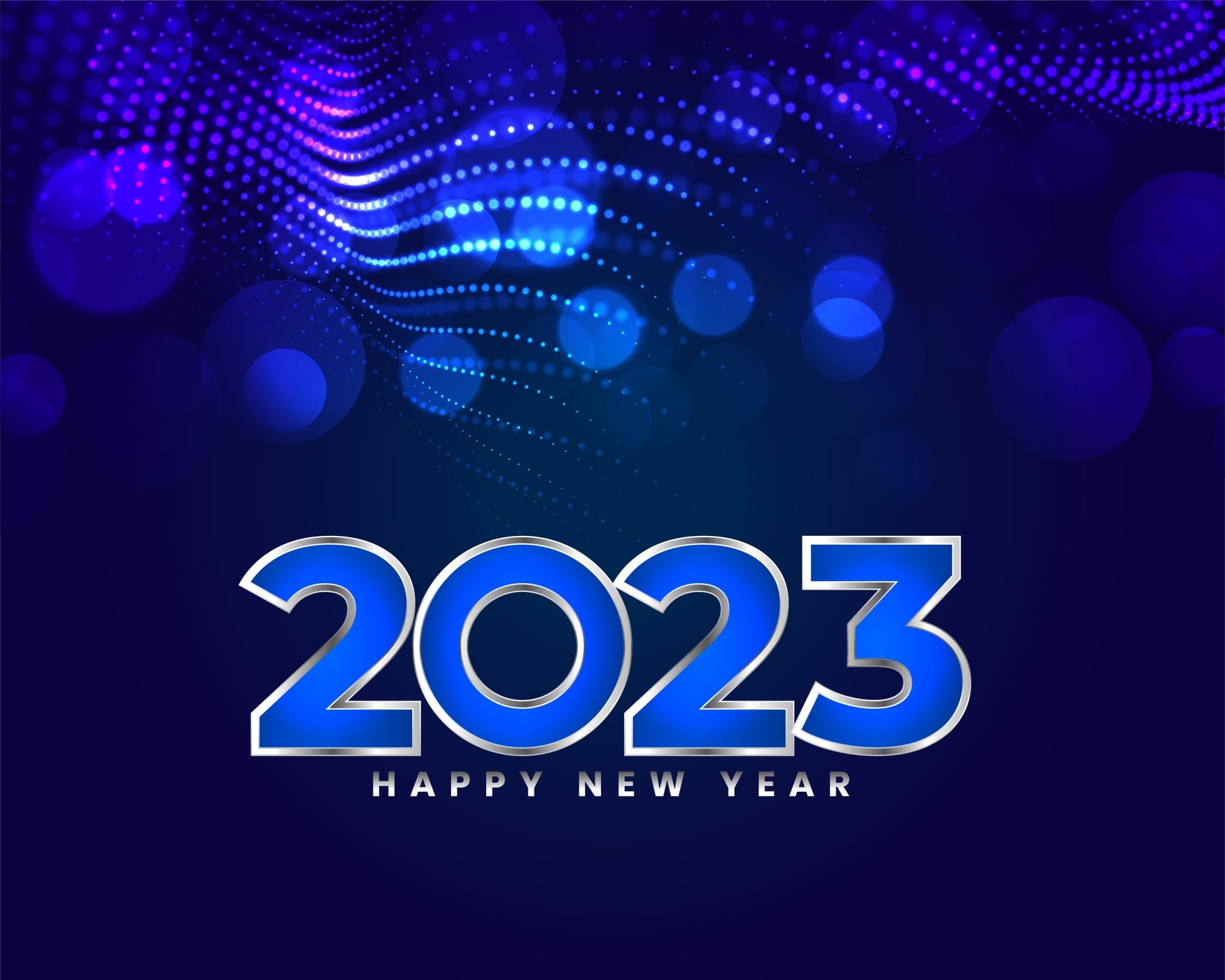 Download Holiday New Year 2023 4k Ultra HD Wallpaper