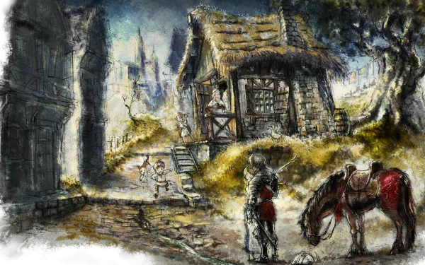 Download Triangle Strategy 4k Ultra HD Wallpaper