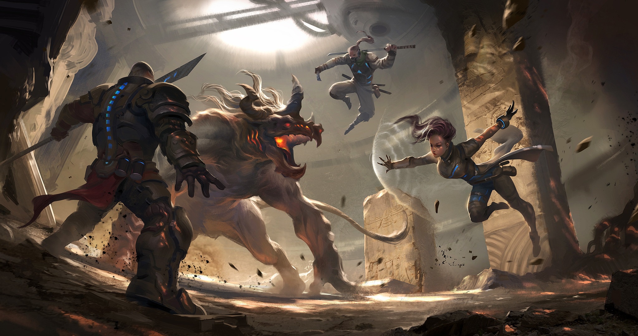 Download Fantasy Battle HD Wallpaper