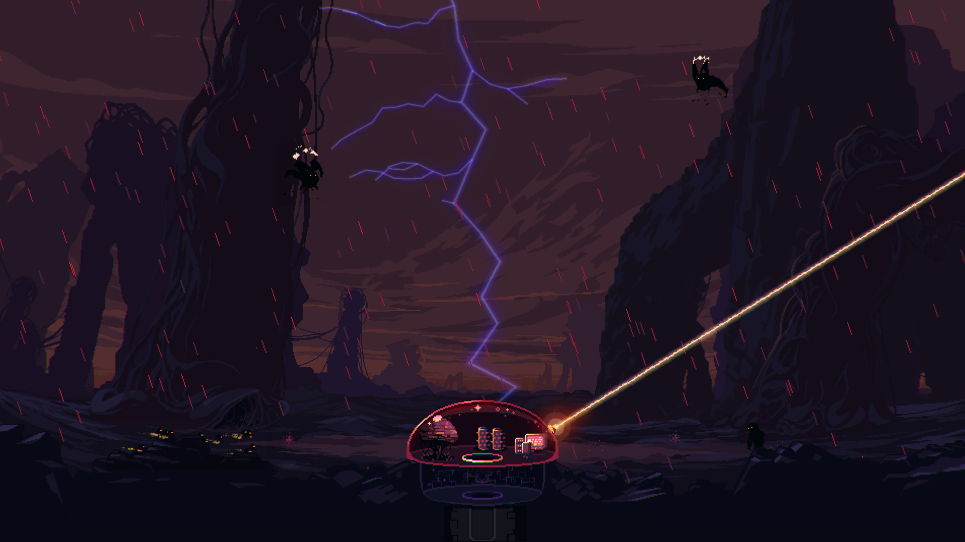 Download Video Game Dome Keeper HD Wallpaper