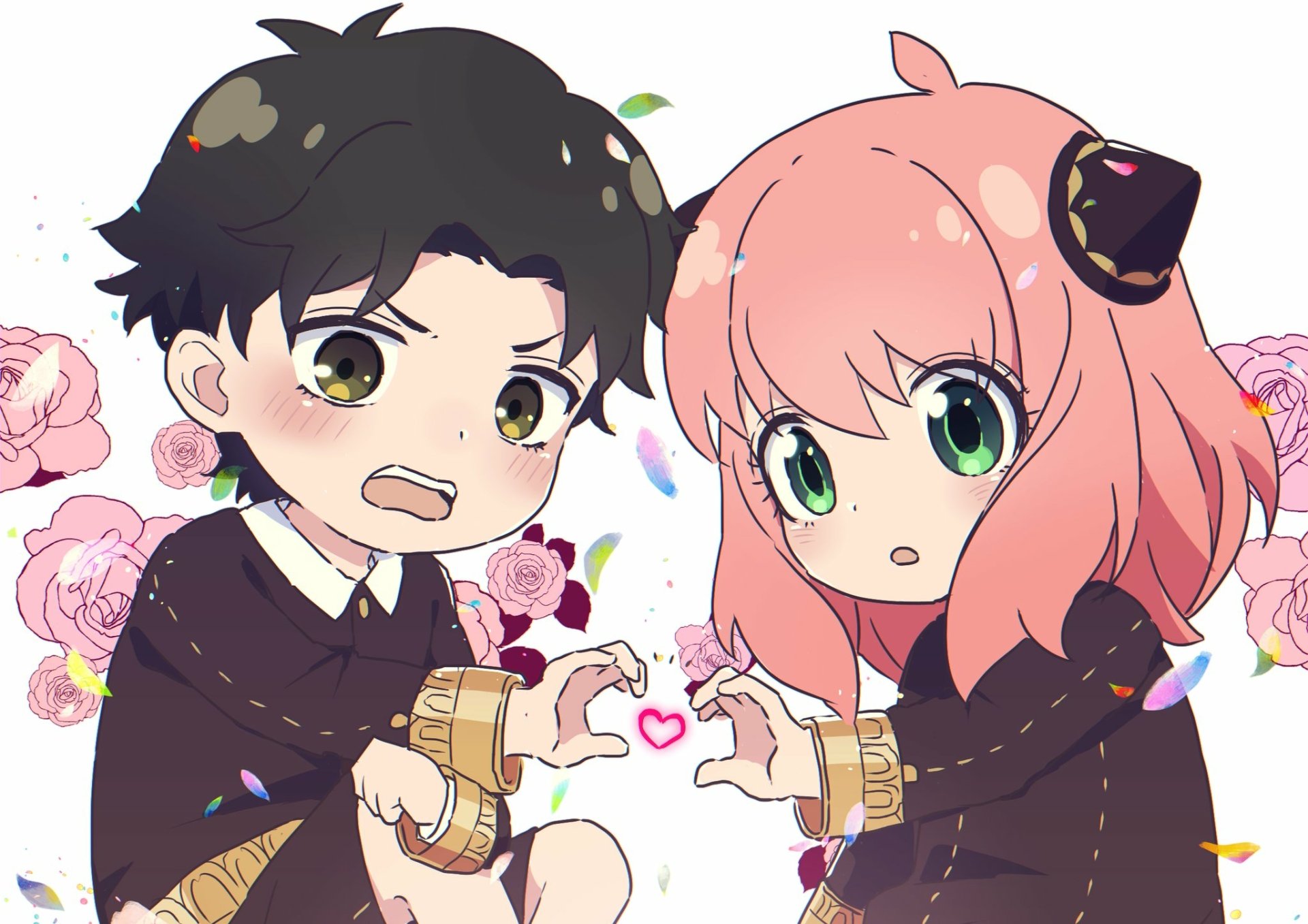 Spy x Family HD Wallpaper: Damian Desmond & Anya Forger's Charming Duo ...