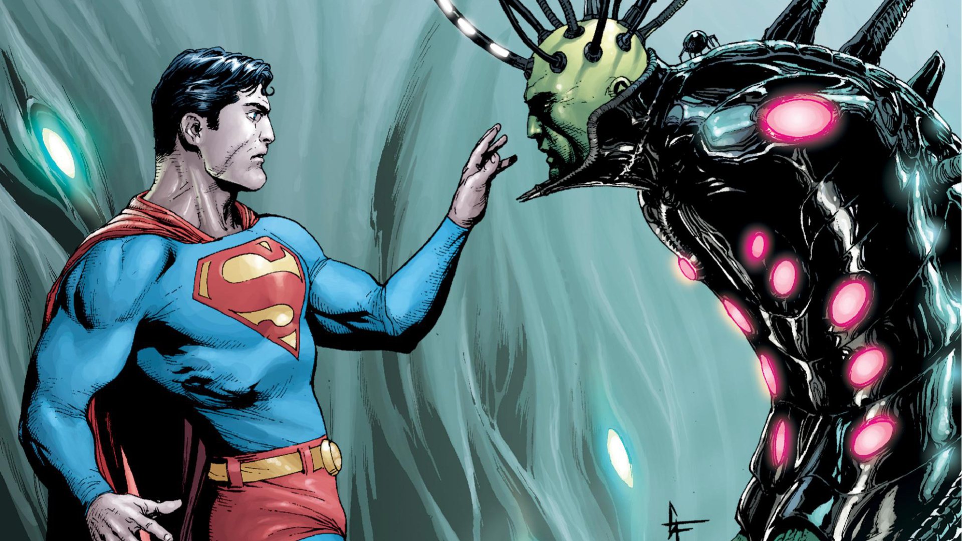 Download Superman Comic Superman: Brainiac HD Wallpaper by Gary Frank