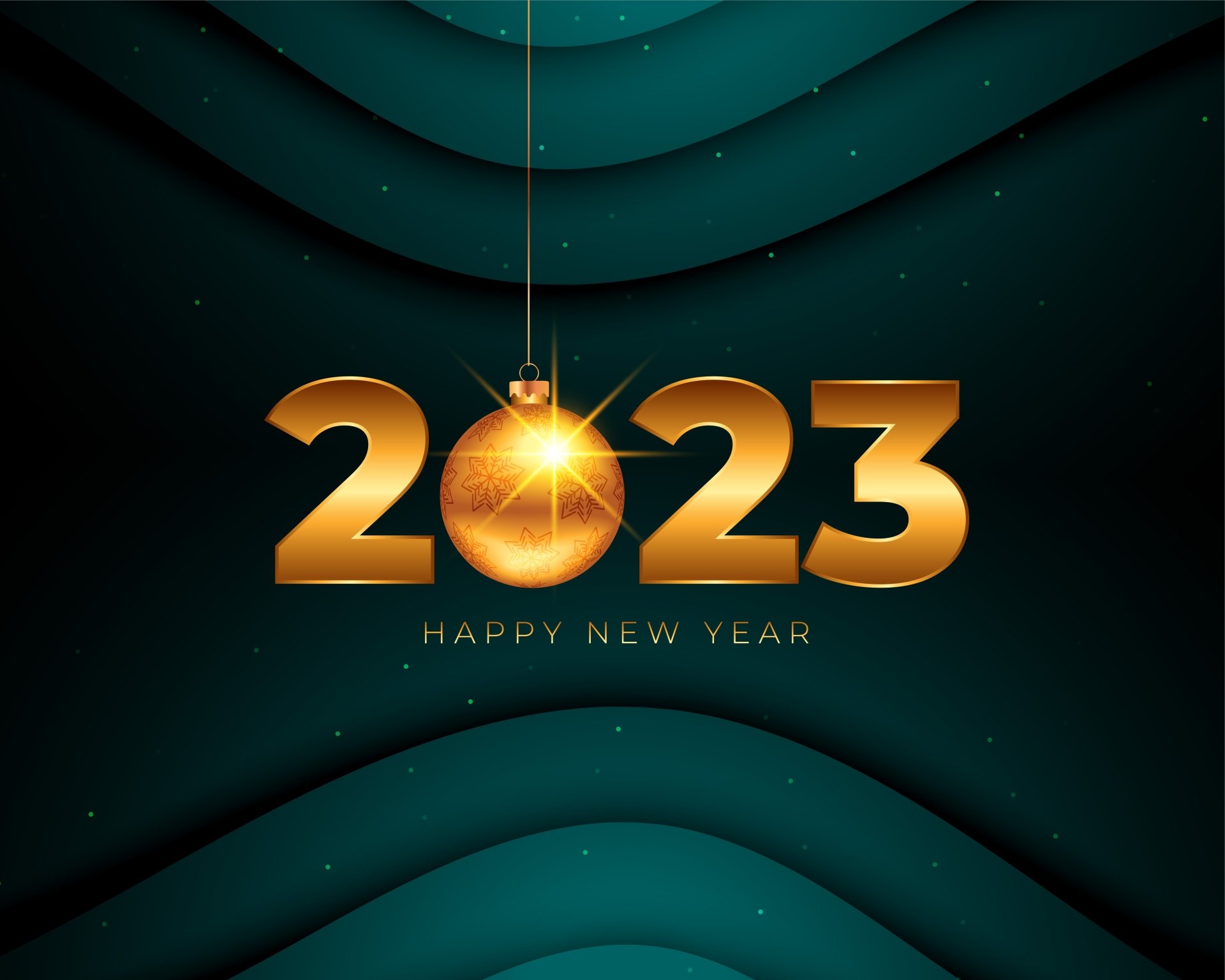 Download Holiday New Year 2023 4k Ultra HD Wallpaper