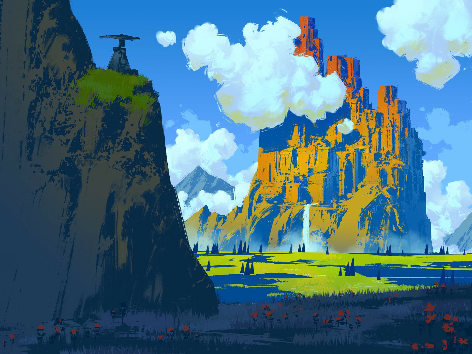 Download Fantasy Castle HD Wallpaper