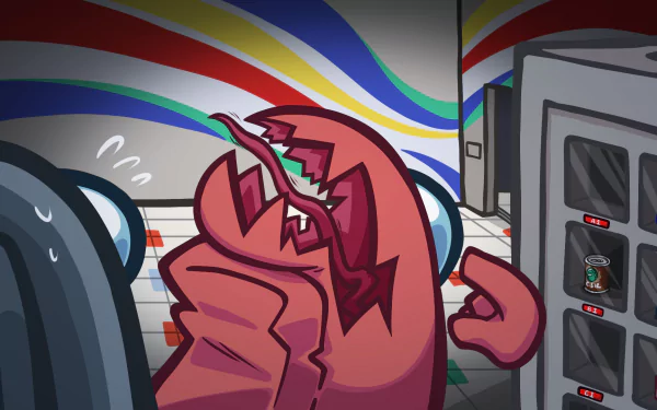 Among Us Space Adventure - 8K Ultra HD Wallpaper