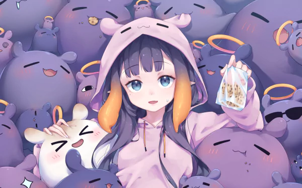 Ninomae Ina'nis 4K Ultra HD Wallpaper – hololive Virtual Idol Vibes by ...