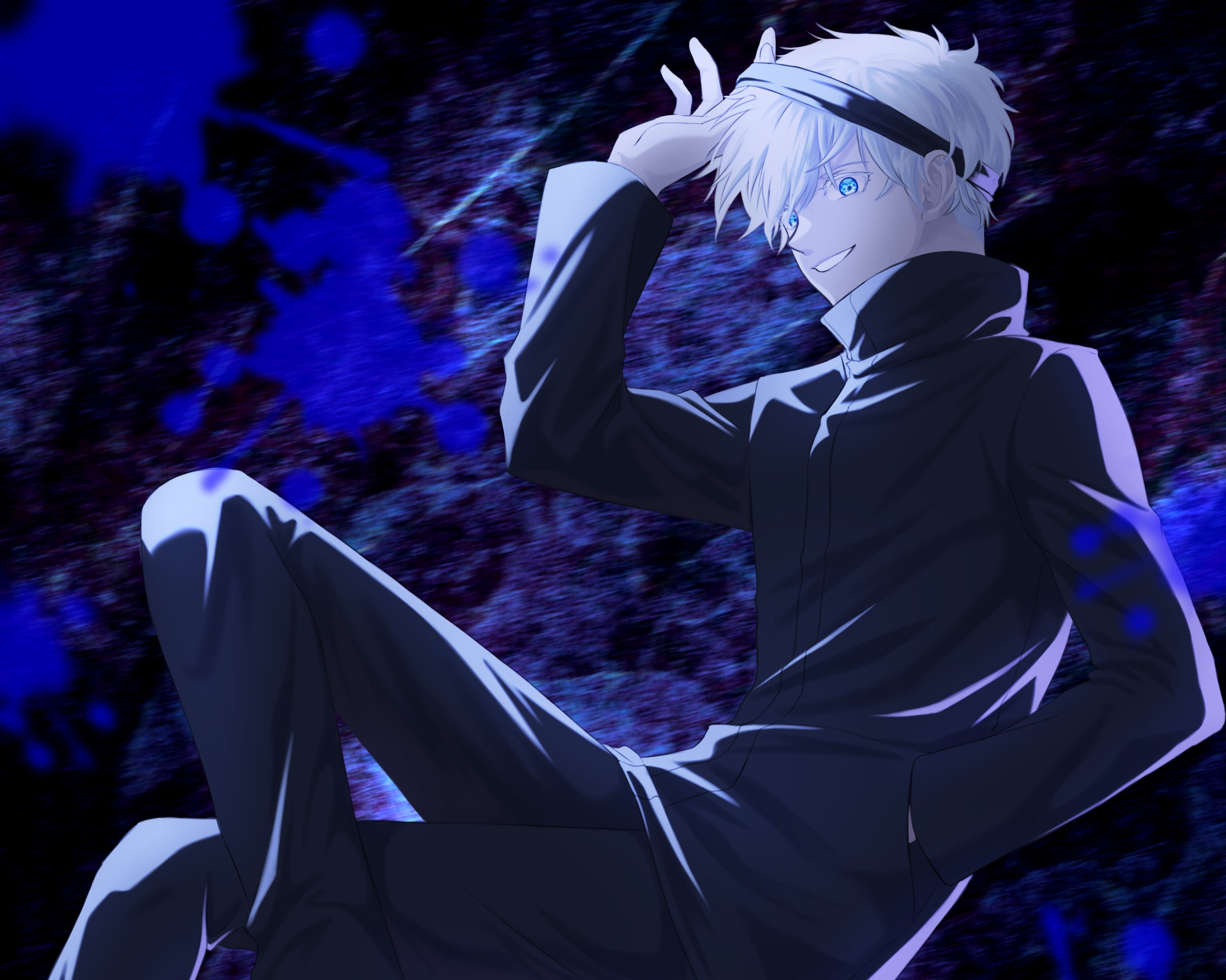 Download Satoru Gojo Anime Jujutsu Kaisen HD Wallpaper by Hanong