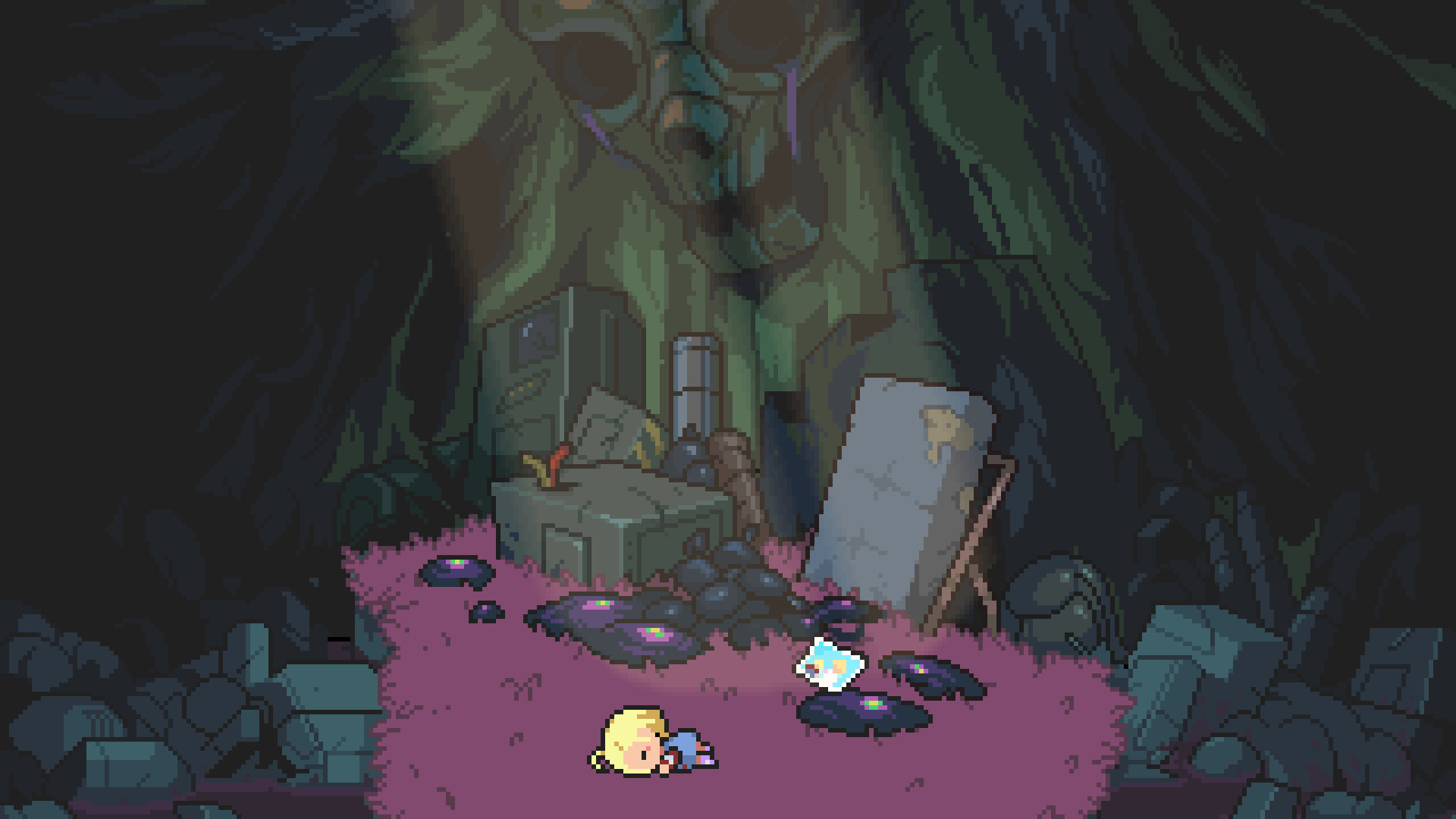 Video Game Meg's Monster HD Wallpaper