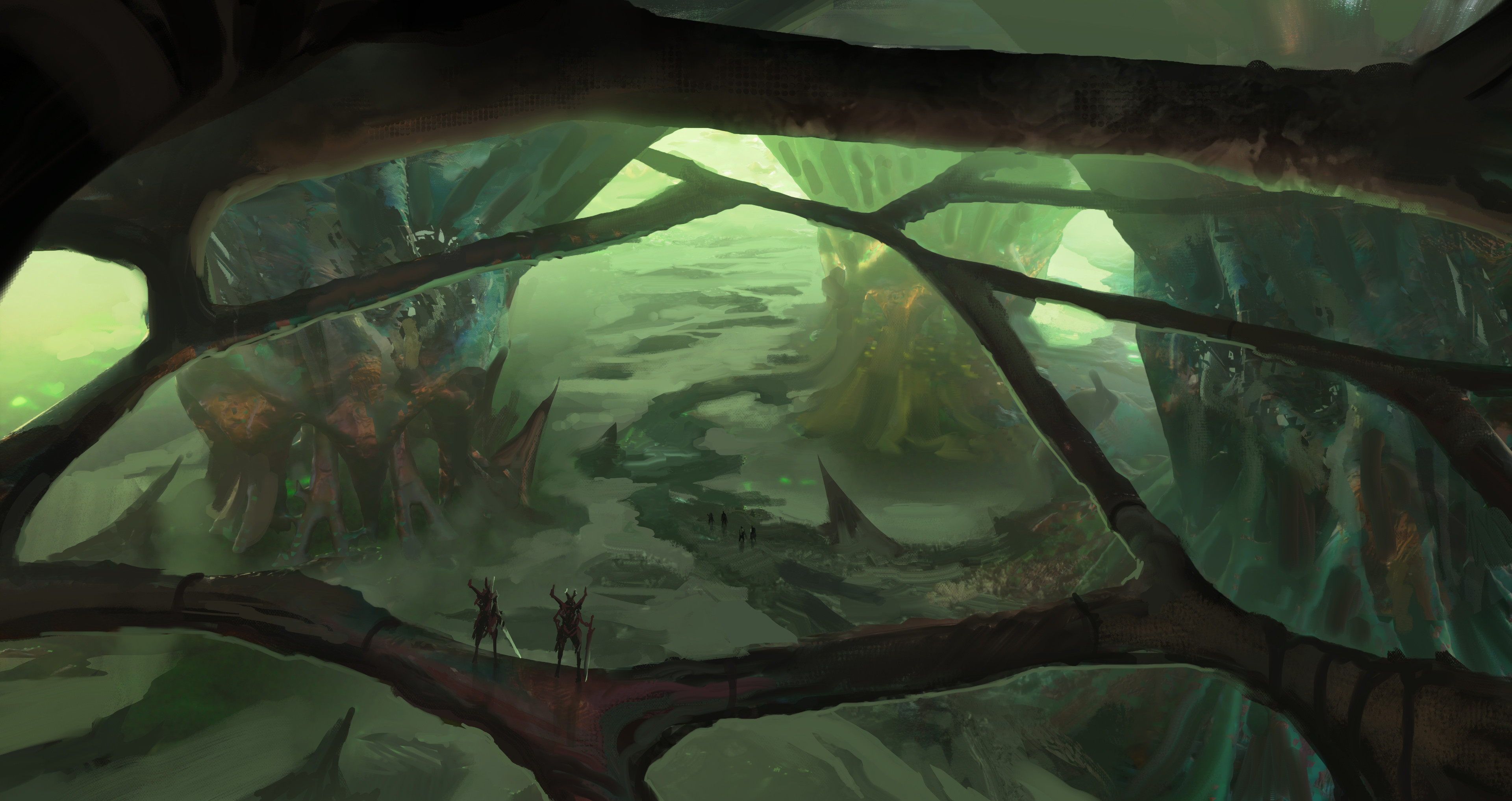 Download Man Made Magic: The Gathering HD Wallpaper by Leon Tukker