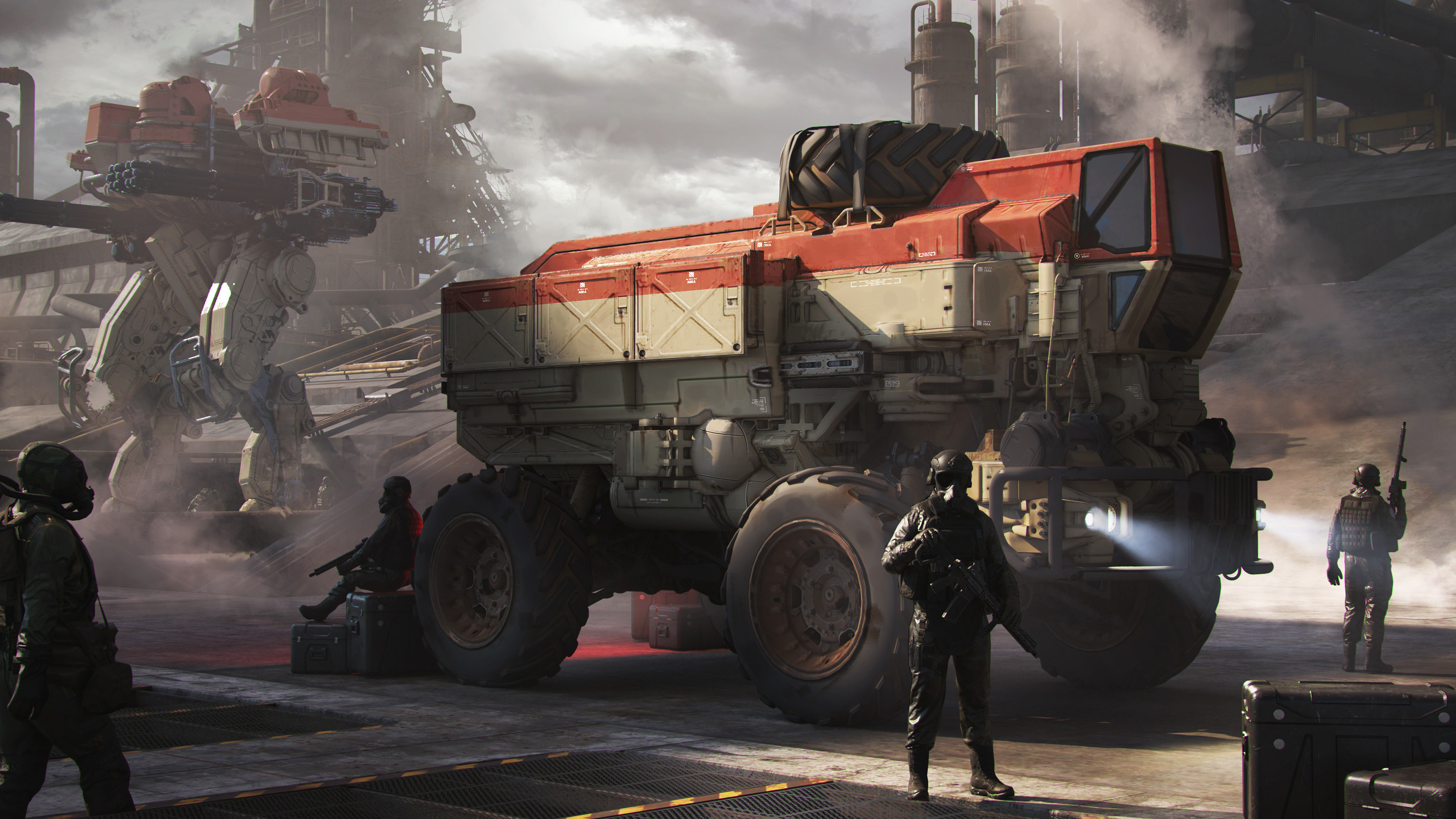 Download Sci Fi Vehicle HD Wallpaper by Gavin Manners