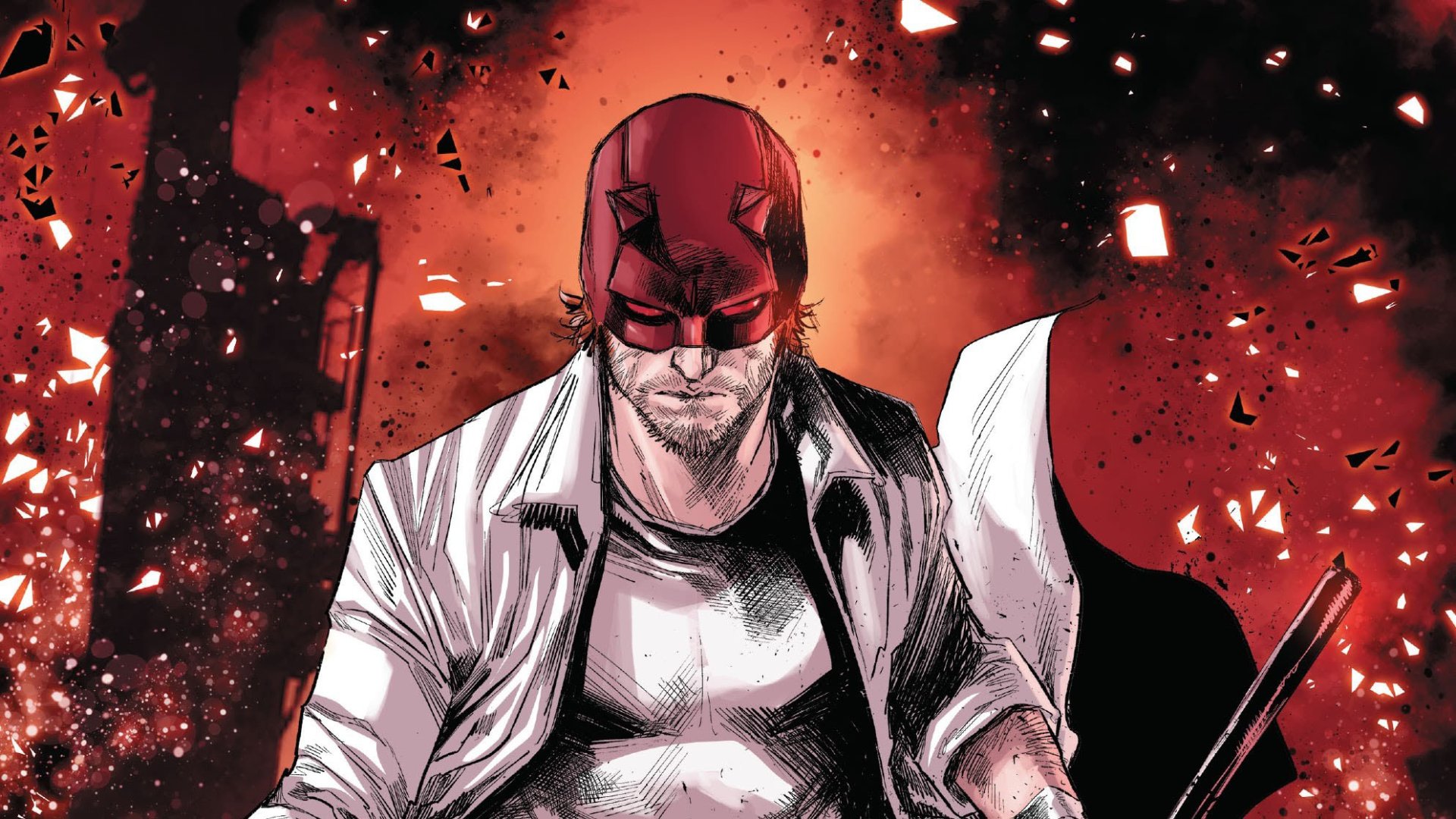 Download Comic Daredevil HD Wallpaper by Marco Checchetto