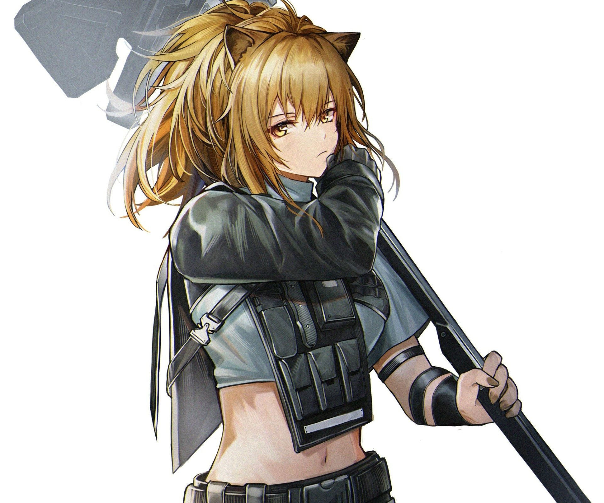 Download Siege (Arknights) Video Game Arknights HD Wallpaper by 加熱電褥子Ruzi