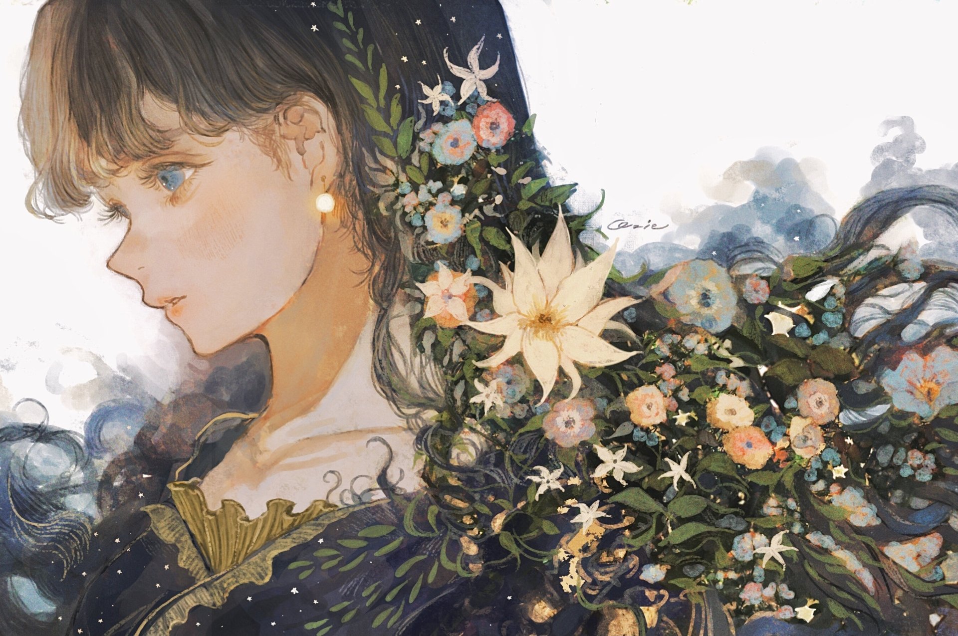 Download Anime Girl Anime Girl HD Wallpaper | 2710x1799 | Wallpaper Abyss