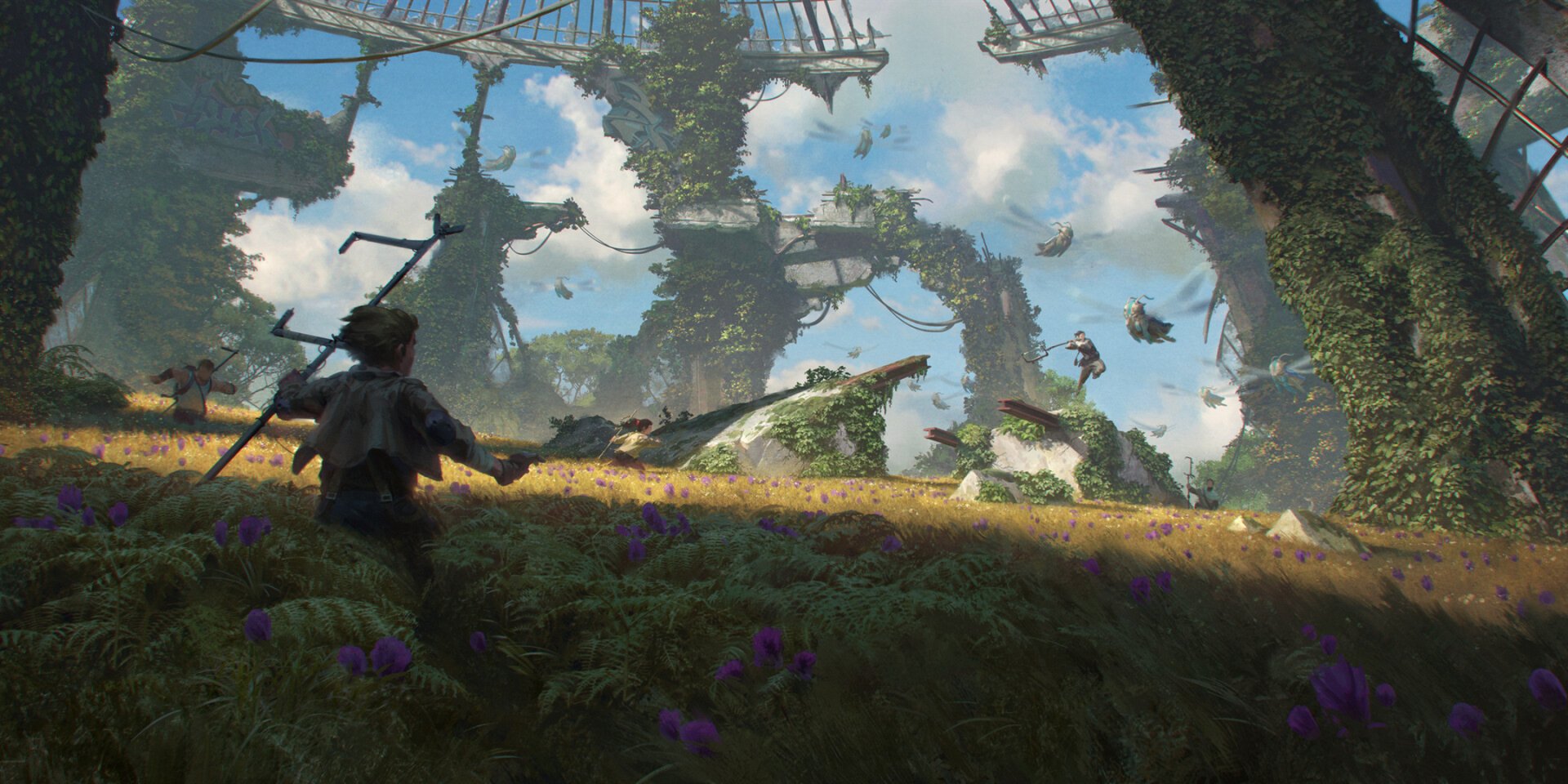 HD Sci-Fi Post-Apocalyptic Realm: Nature Reclaims the Future by Klaus ...