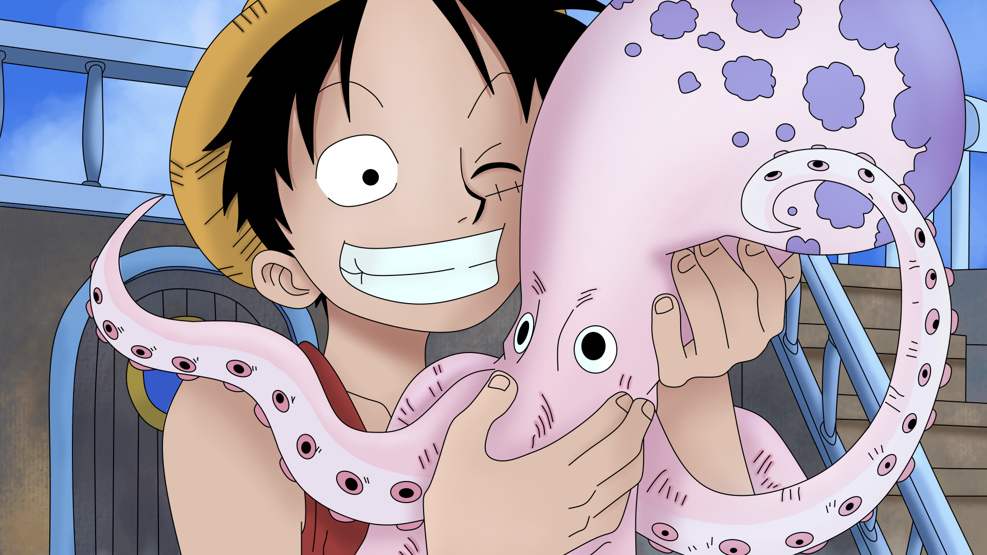 One Piece - Luffy by ReactedXD