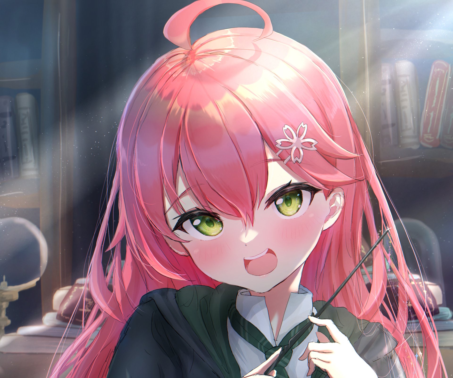 Download Hololive Sakura Miko Anime Virtual Youtuber HD Wallpaper by ...