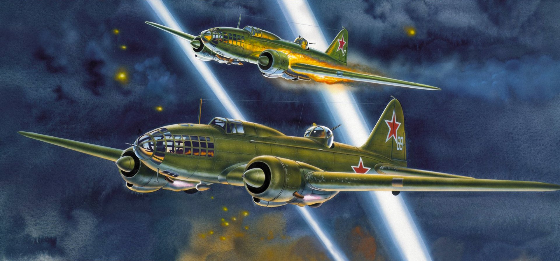 Download Military Ilyushin Il-4 HD Wallpaper