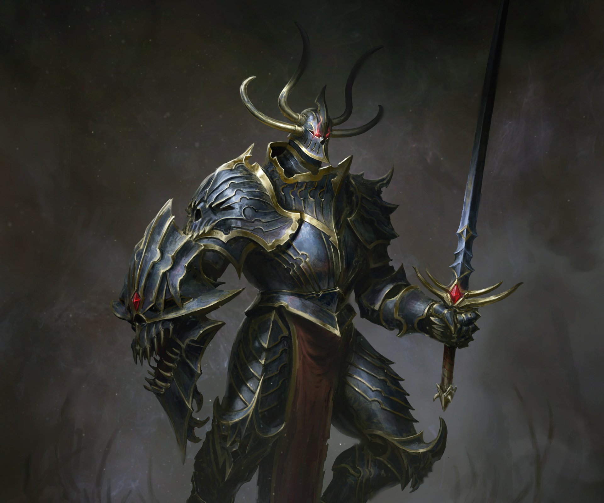 Download Fantasy Knight 4k Ultra HD Wallpaper by Eryk Szczygieł