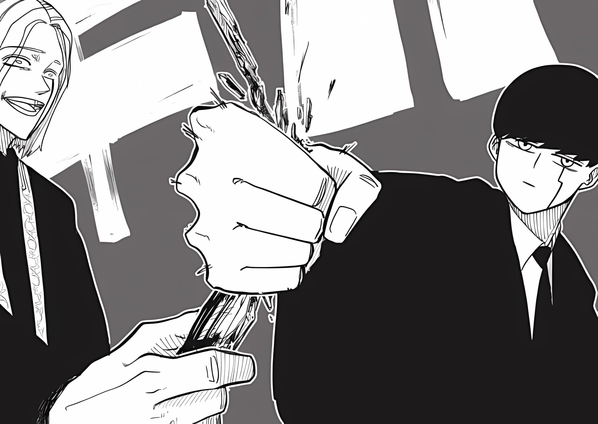 Mash Burnedead Unleashed: HD Anime Wallpaper from Mashle: Magic and ...