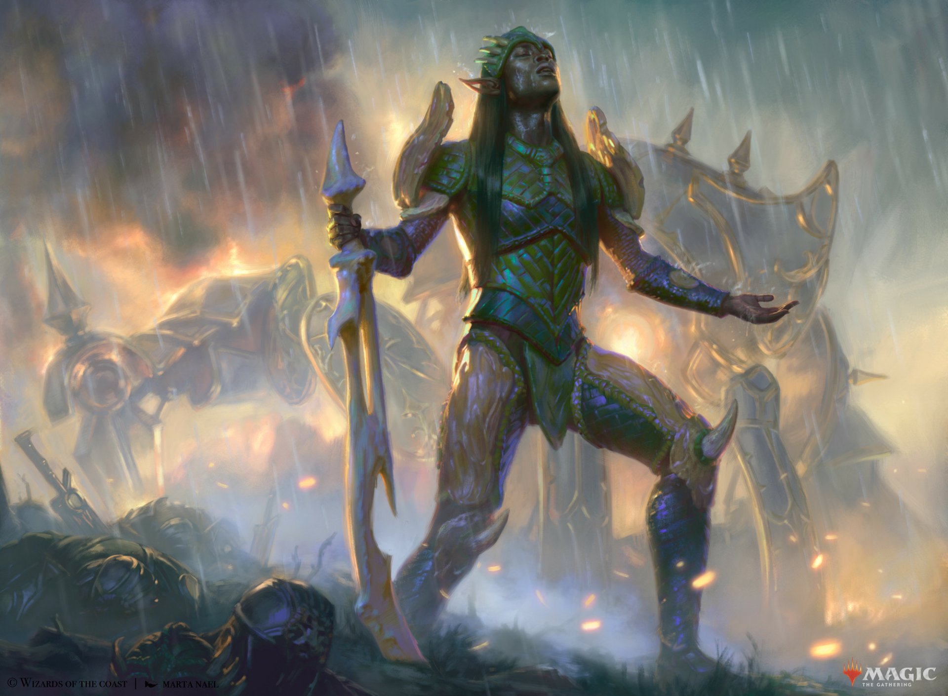 Download Man Made Magic: The Gathering HD Wallpaper by Marta Nael