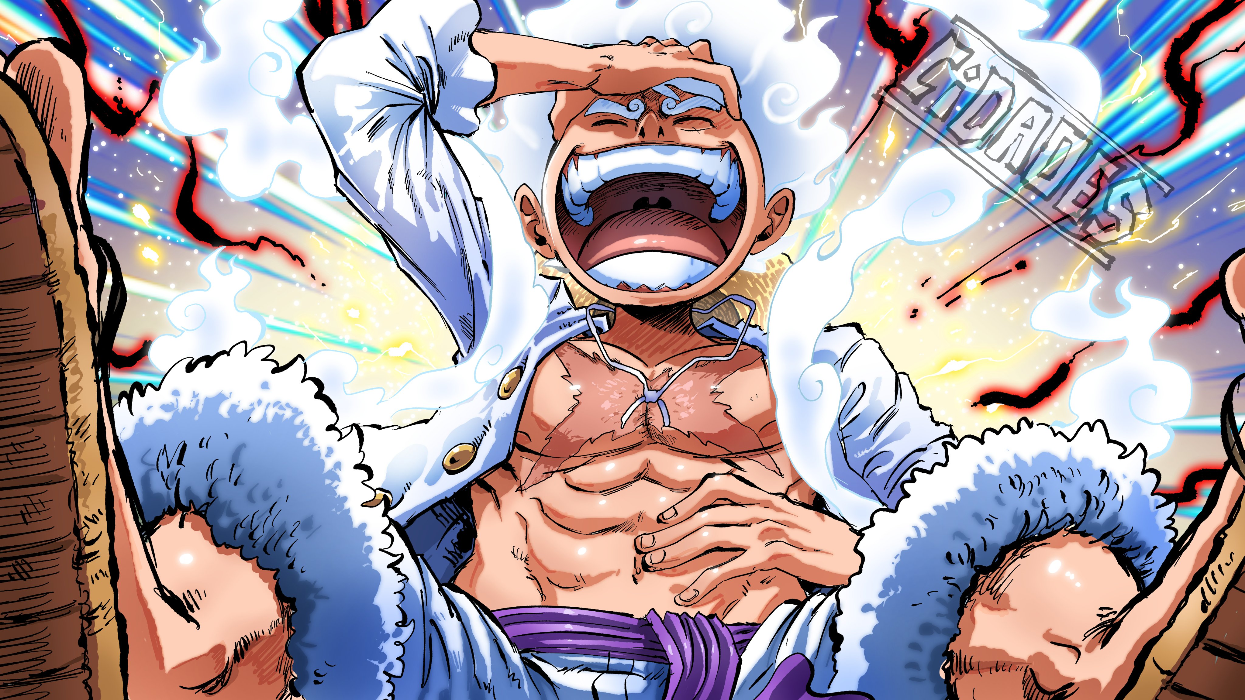 Monkey D Luffy Gear 5 By Cidades Art