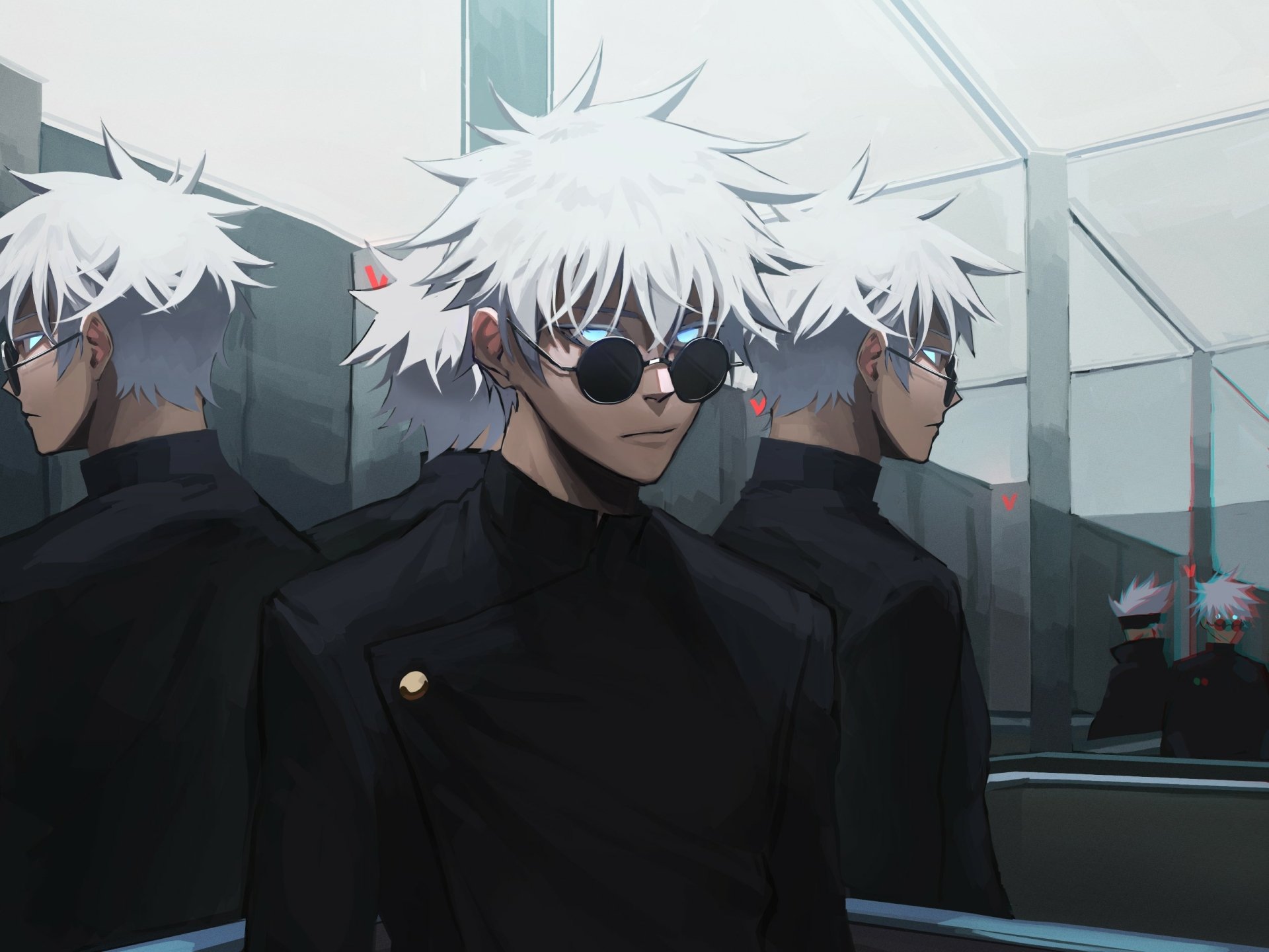 Satoru Gojo HD Wallpaper – Epic Jujutsu Kaisen Anime Vibes by jongjeh ...
