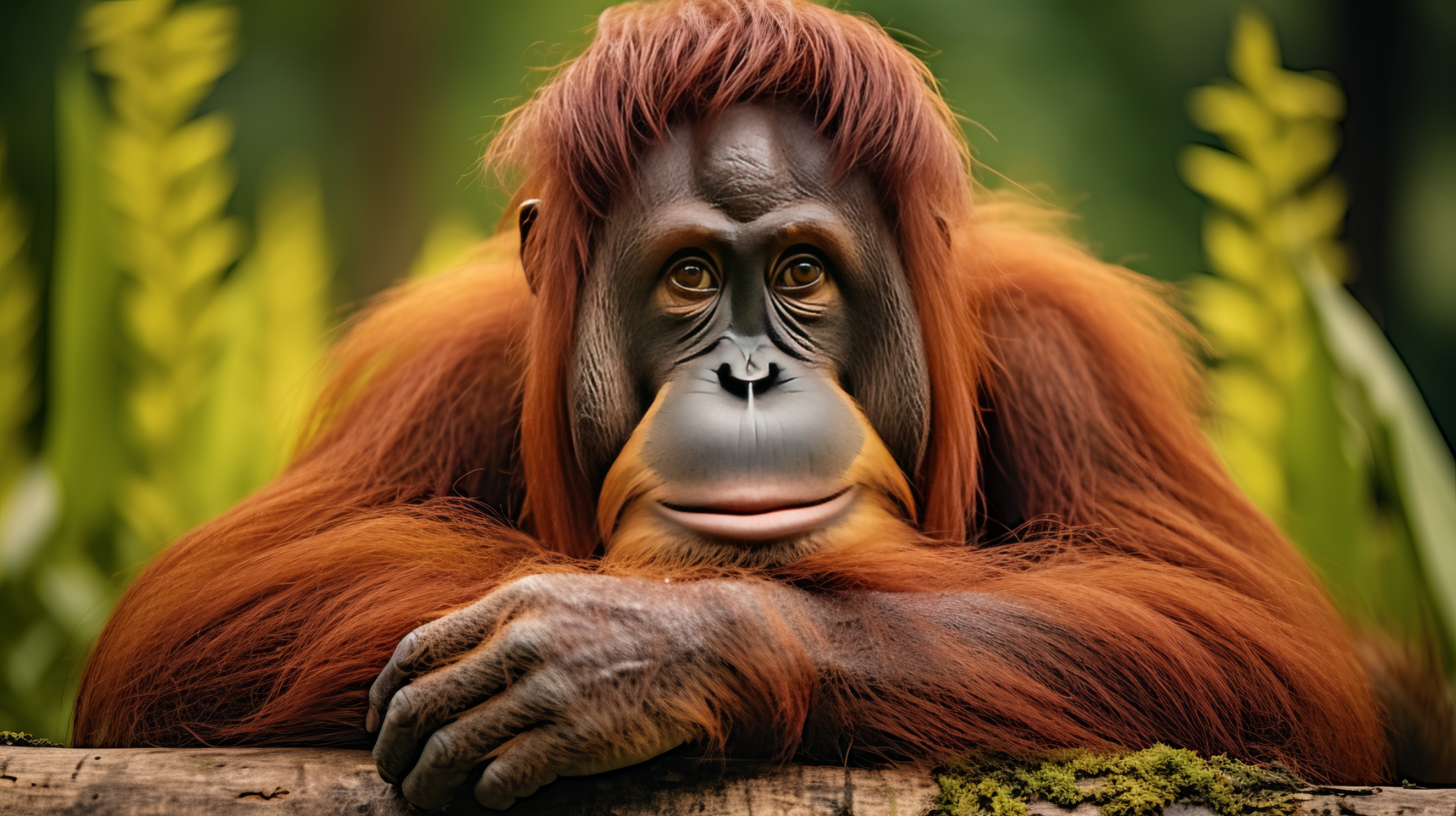 Cute Orangutan Hd