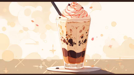 Coffee Milkshake - Desktop Wallpapers, Phone Wallpaper, PFP, Gifs, and ...