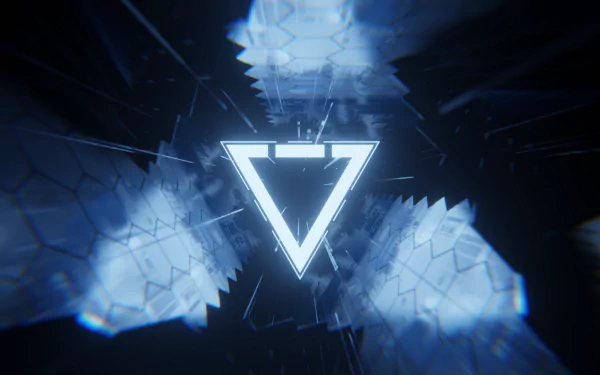 Abstract Triangle 4K Ultra HD Wallpaper