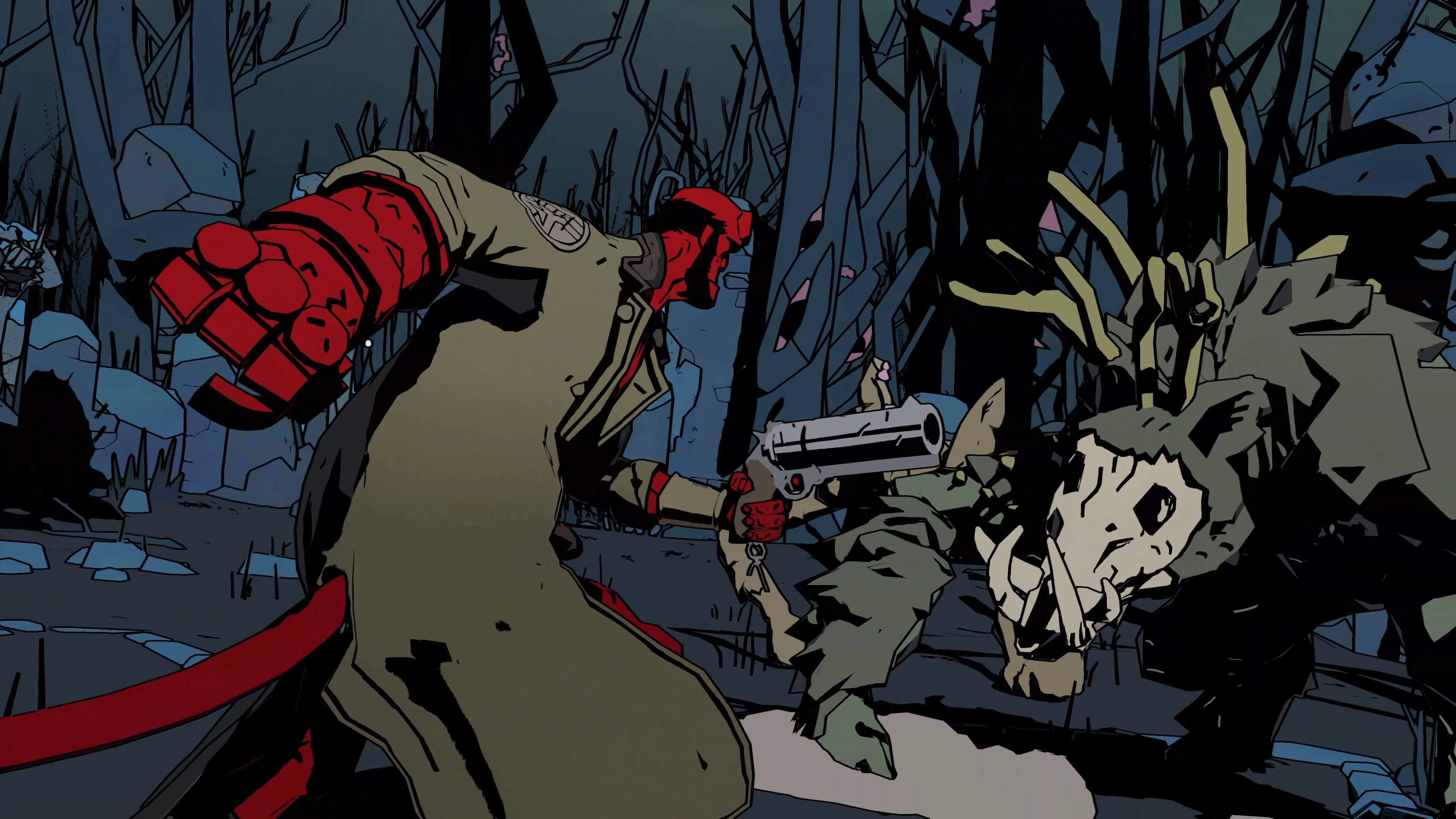 Hellboy: Web of Wyrd HD Desktop Wallpaper