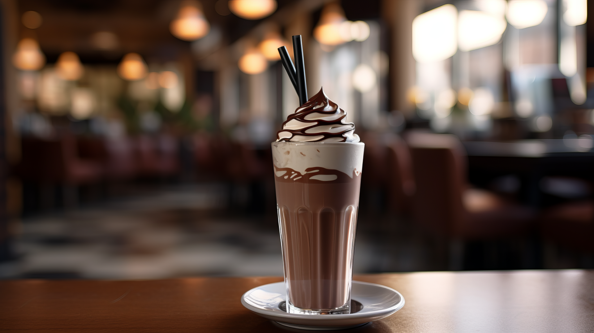 Delicious Chocolate Milkshake HD Wallpaper by Laxmonaut