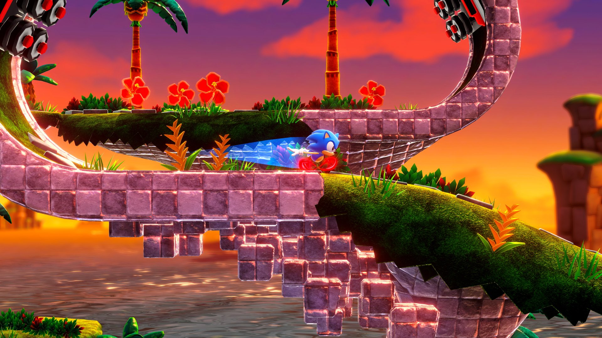 Sonic Superstars HD Wallpaper - Vibrant Adventure Scene