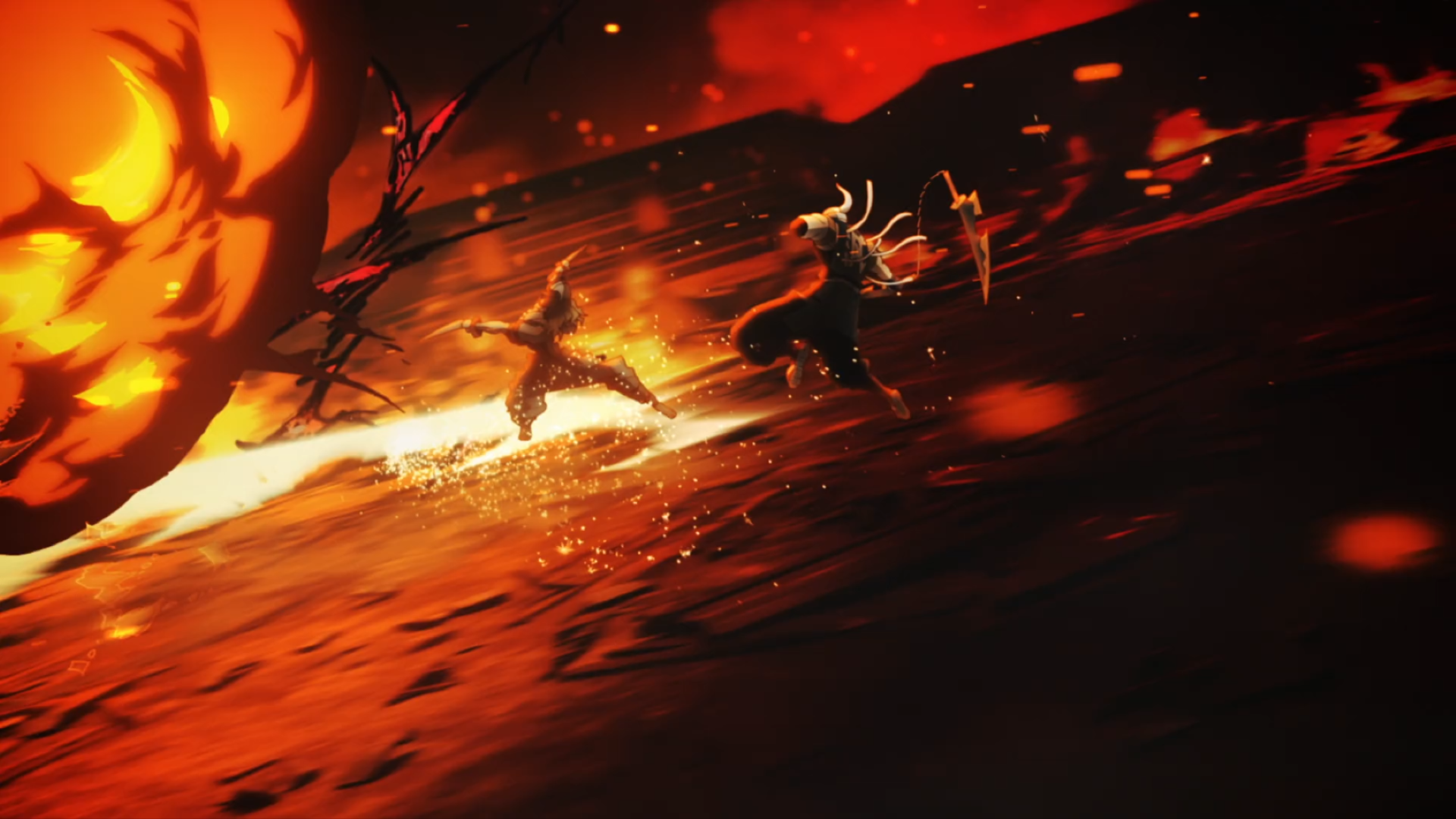 Fiery Showdown: Tengen vs Gyutaro | Demon Slayer HD — Uzui's Inferno ...