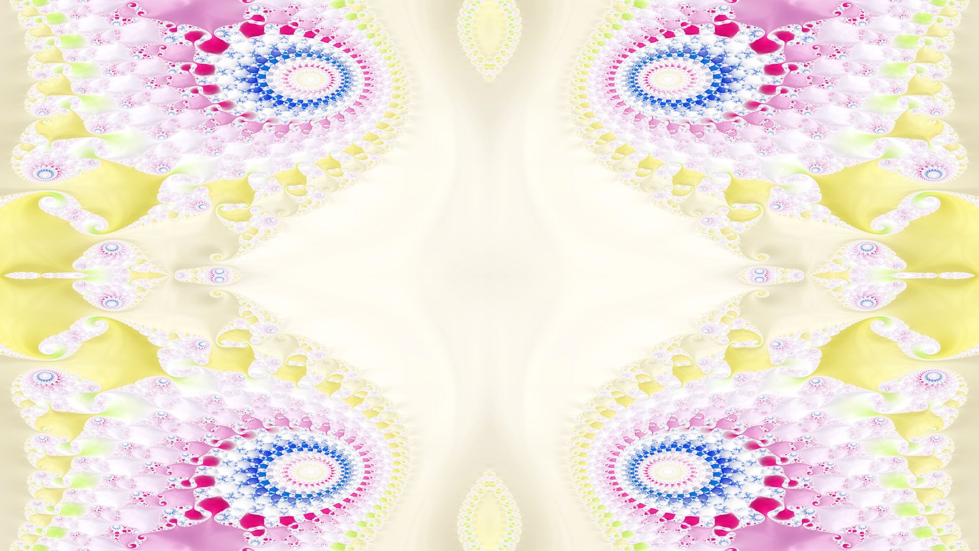 Trippy Psychedelic Fractal Wallpaper by Dr-Pen