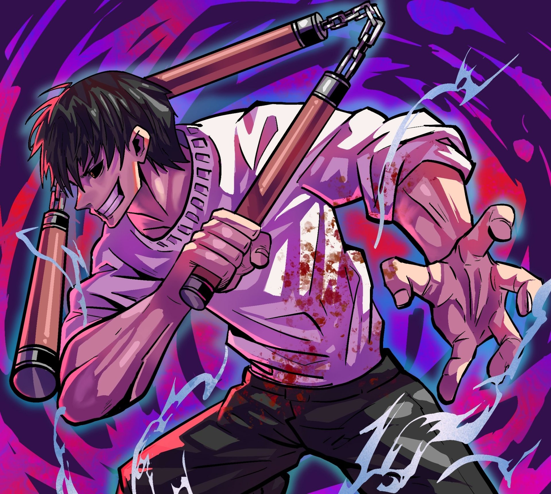 Download Toji Fushiguro Anime Jujutsu Kaisen HD Wallpaper by Mr jiang