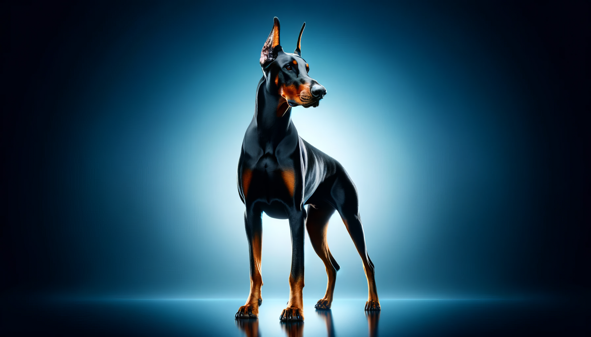 Majestic Doberman Pinscher HD Wallpaper by robokoboto