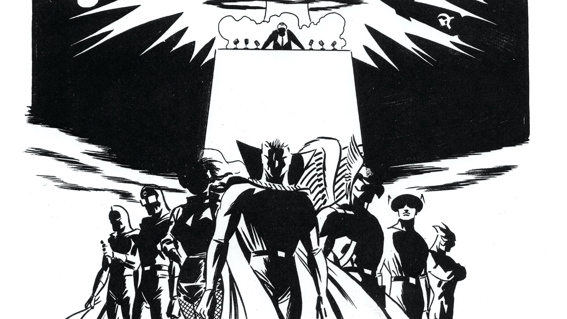 Download Comic DC: The New Frontier HD Wallpaper by Darwyn Cooke