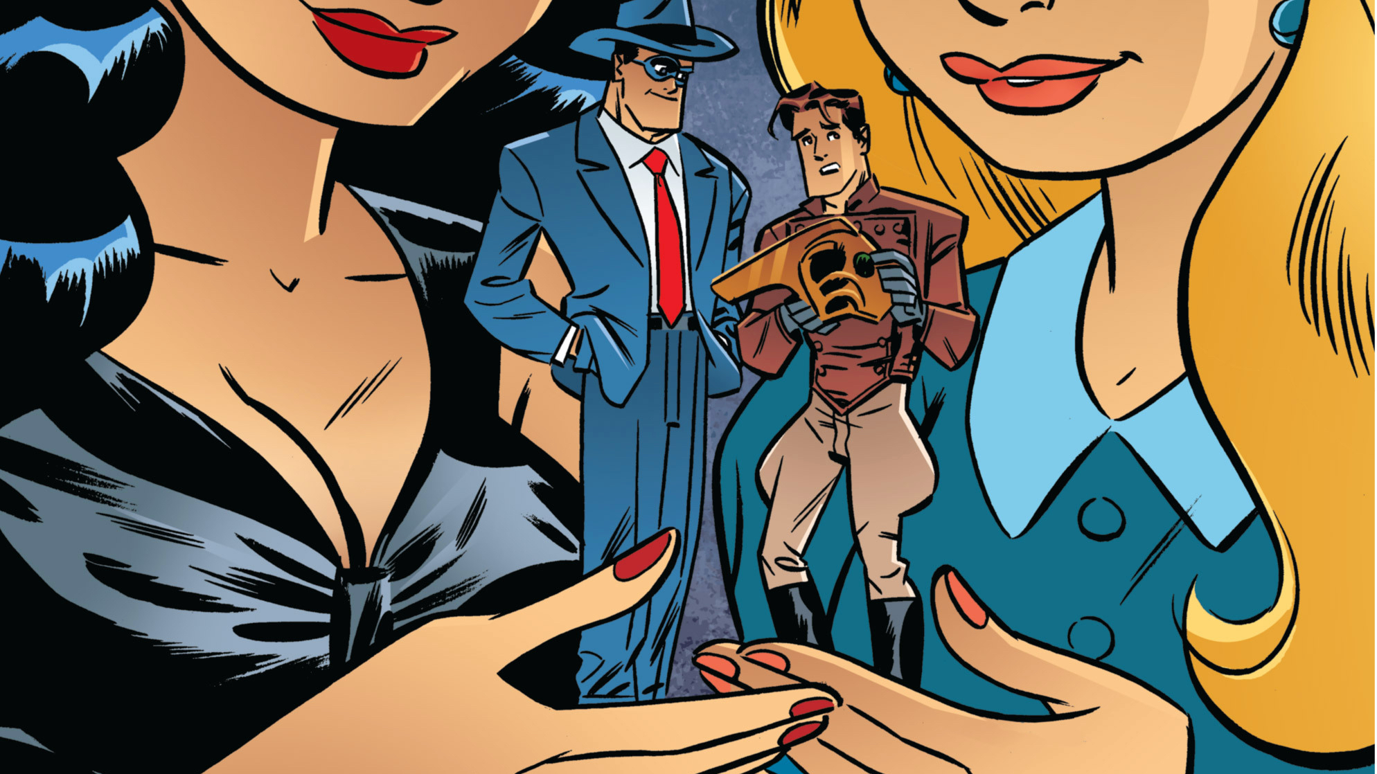 Comics Rocketeer/The Spirit: Pulp Friction HD Wallpaper