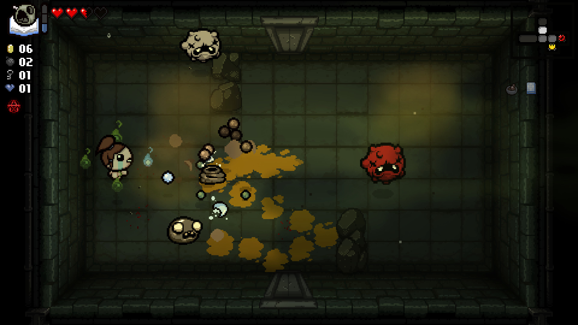 The Binding of Isaac: Repentance HD Game Scene Wallpaper