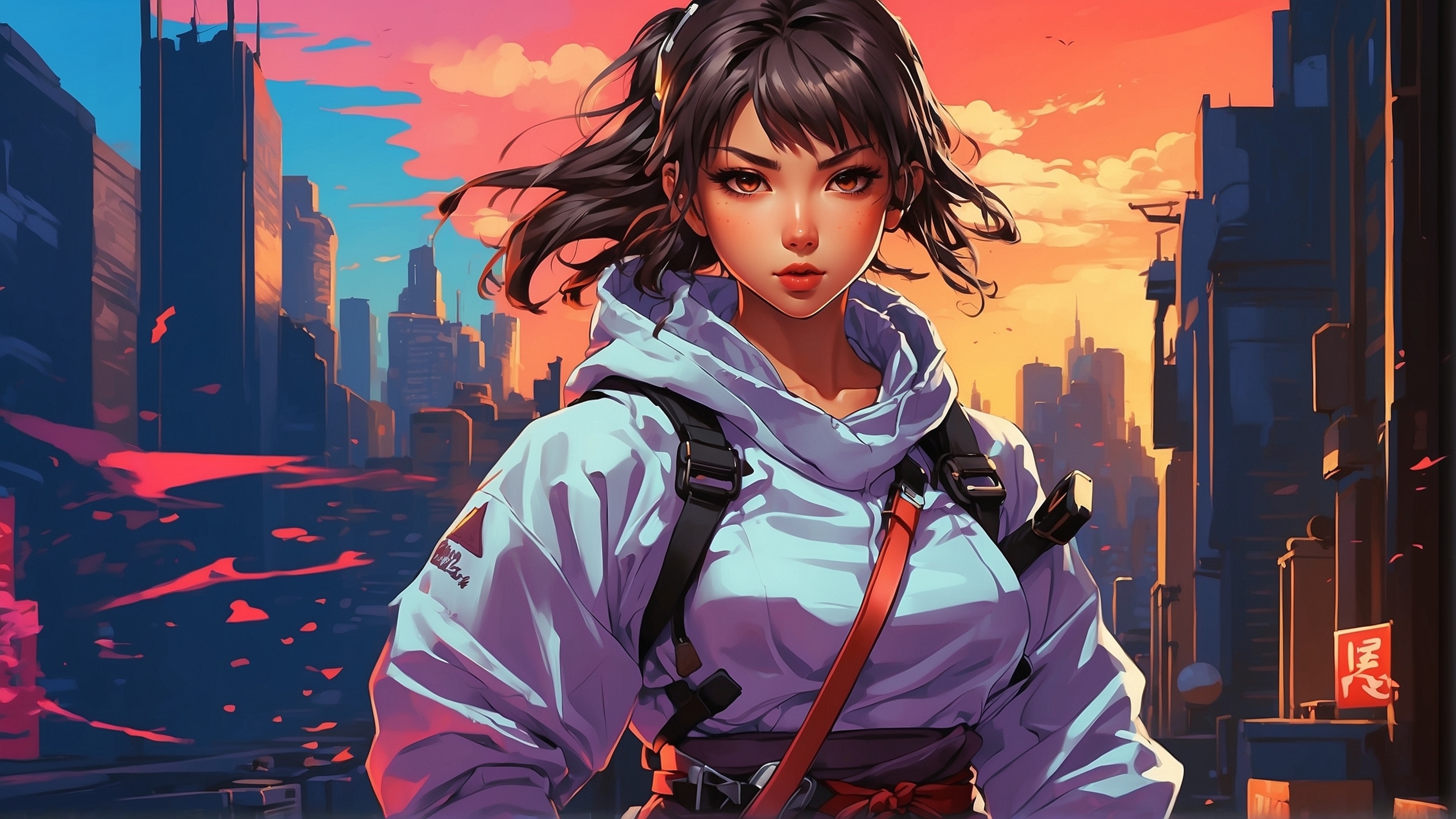 Biker Woman by AnimeHead