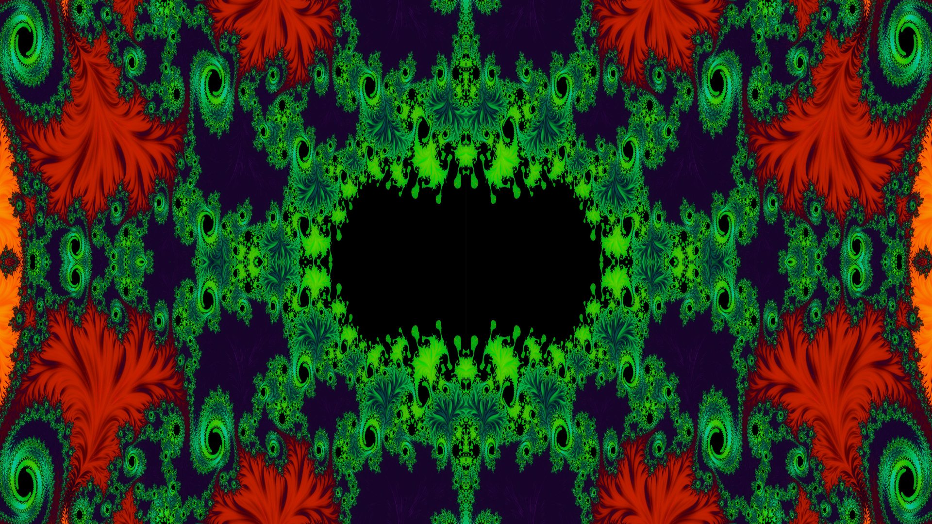 Trippy Psychedelic Fractal 4k Desktop Wallpaper by Dr-Pen