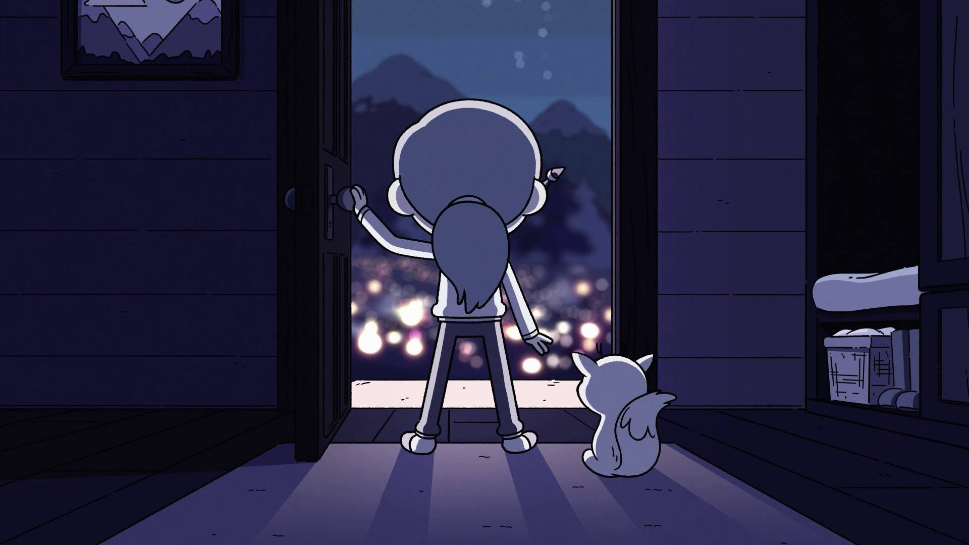 Hilda and Twig Night Adventure - HD Wallpaper