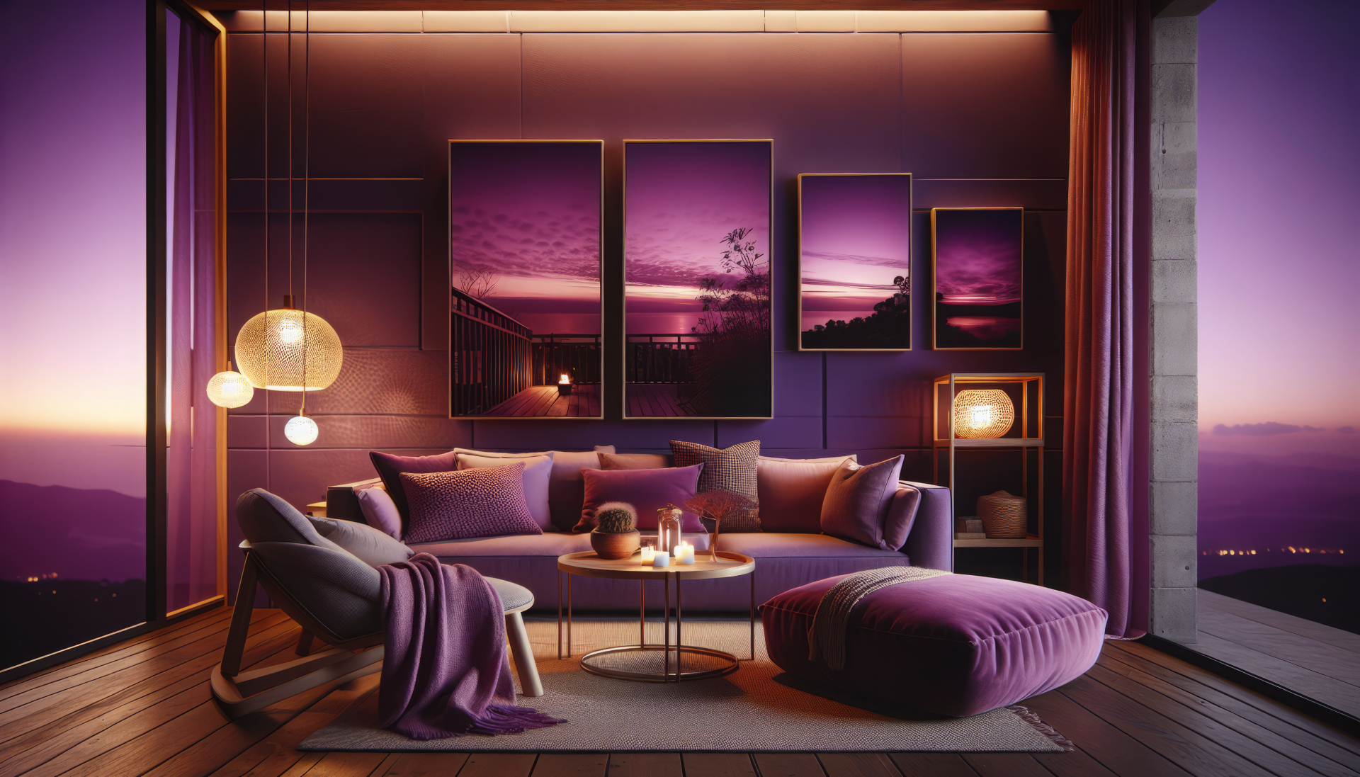 Purple Decor Wallpapers