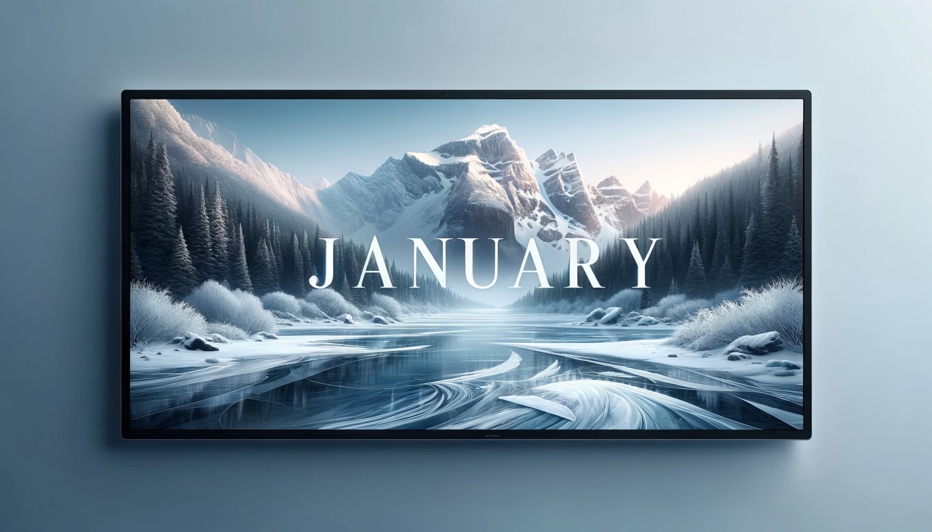 January Winter Wonderland HD Desktop Wallpaper by patrika