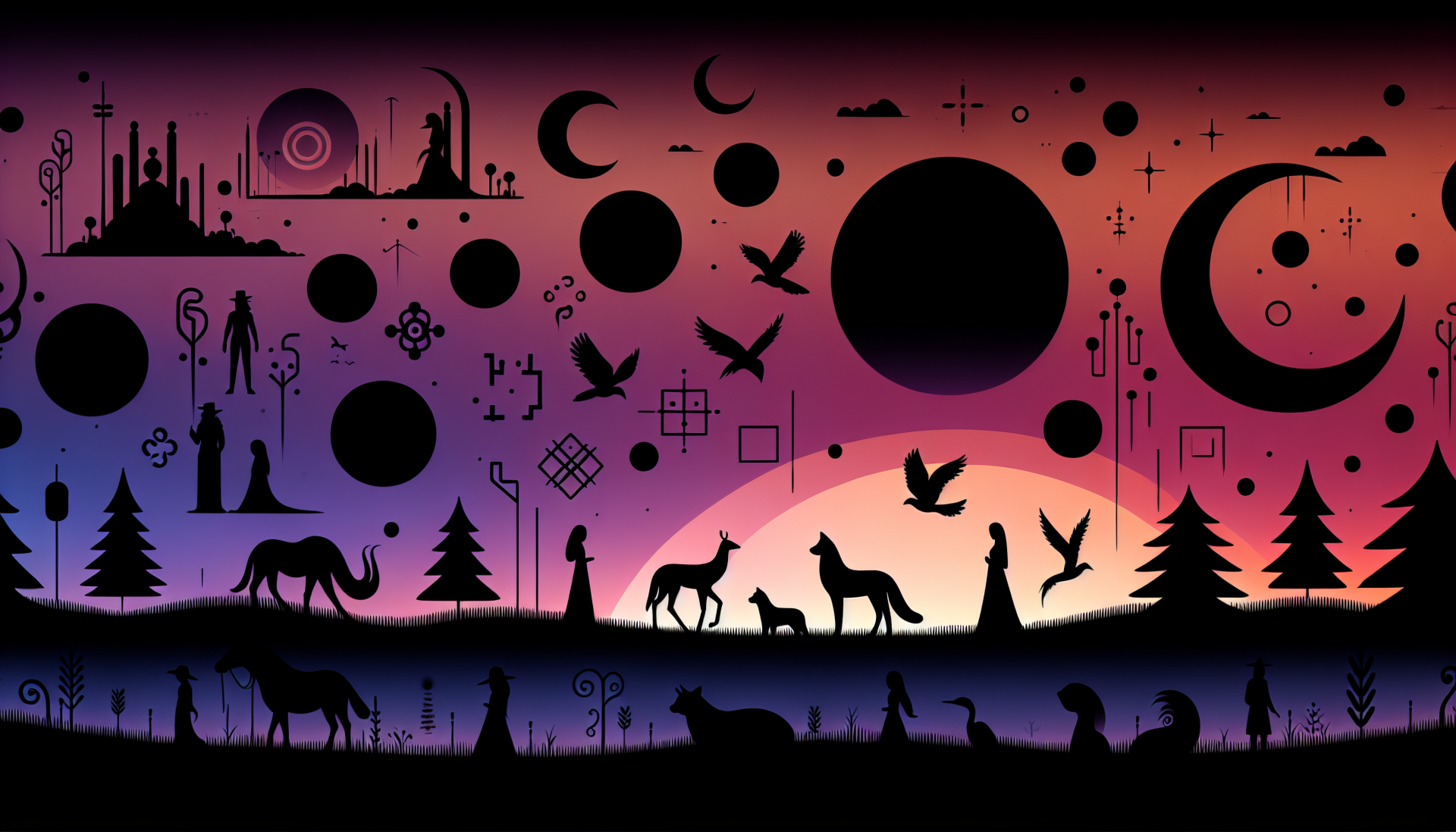 Enchanting Twilight Wilderness HD Wallpaper by QuantumCurator ...