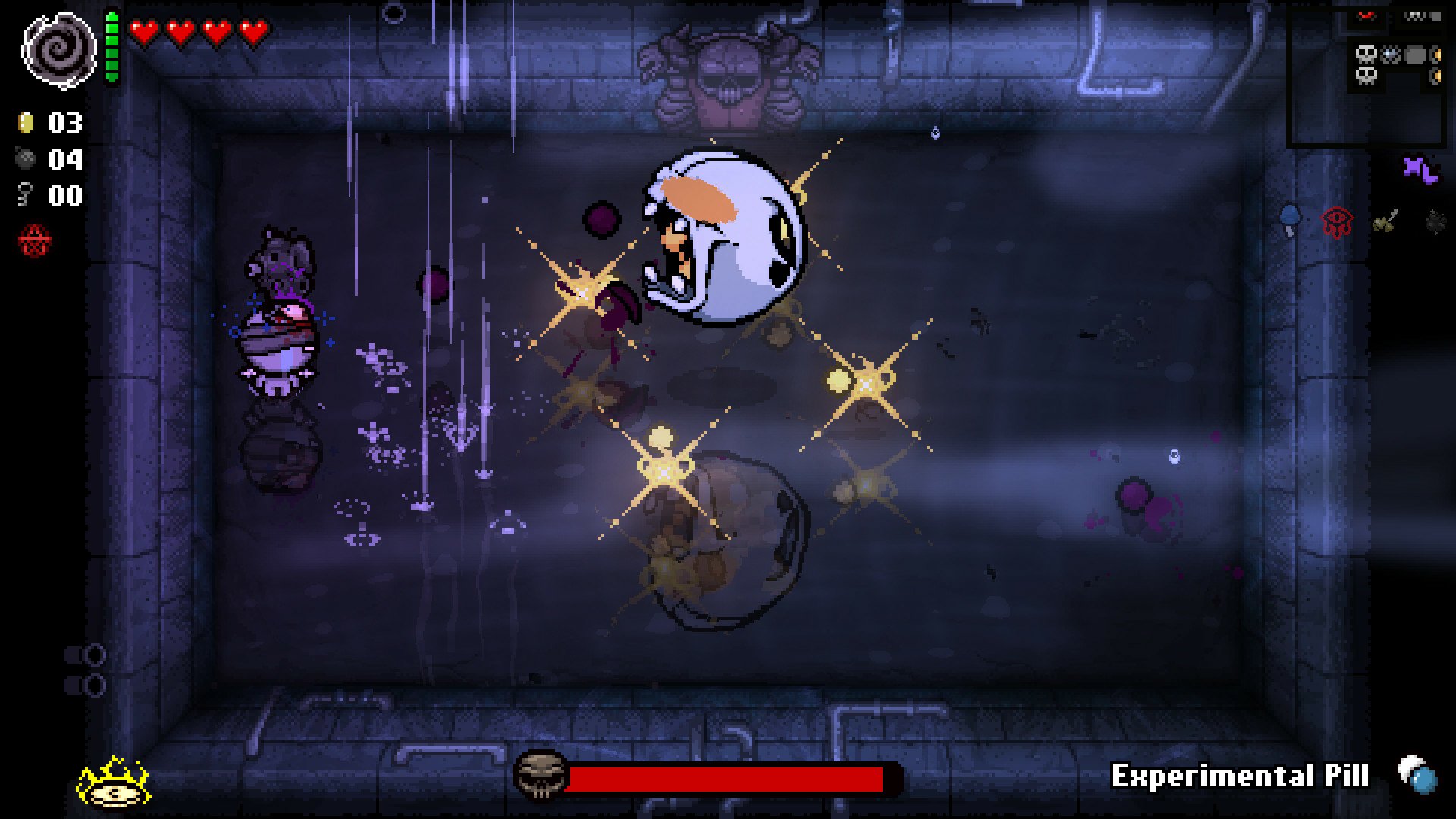 The Binding of Isaac: Repentance HD Wallpaper | Intense Boss Battle Scene