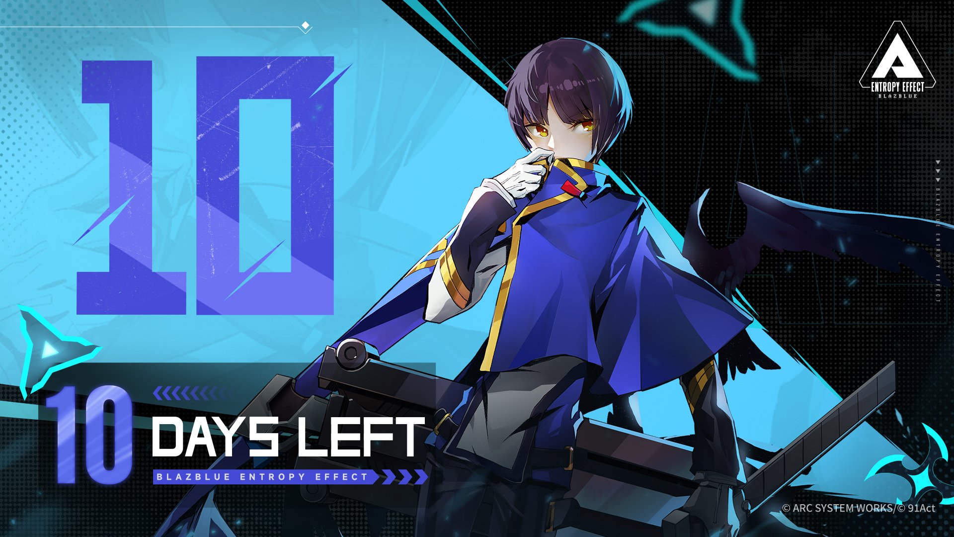 BlazBlue Entropy Effect Countdown - HD Video Game Wallpaper