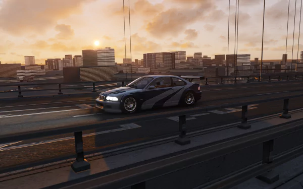 BMW M3 GTR Back View by Sonixx